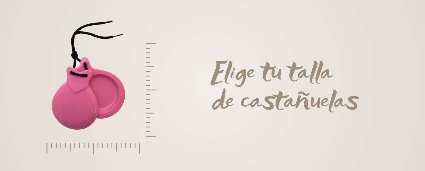 Talla de las castañuelas, ¿cómo elegirla correctamente?